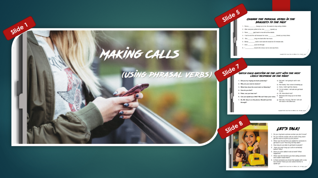 C1 ESL Lesson Plans